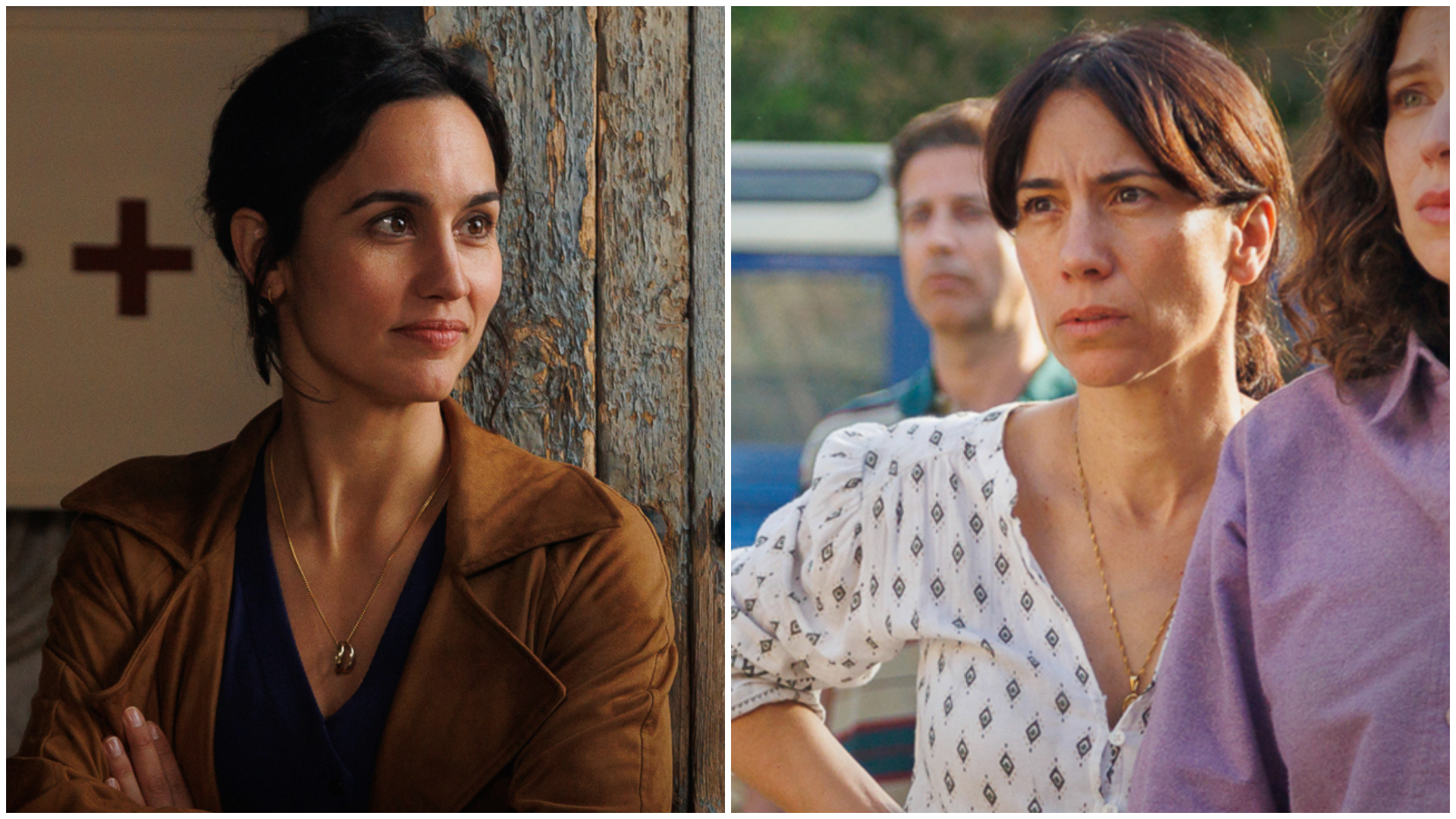 Megan Montaner e Itziar Miranda, dos actrices aragonesas en la serie ‘Entre tierras’