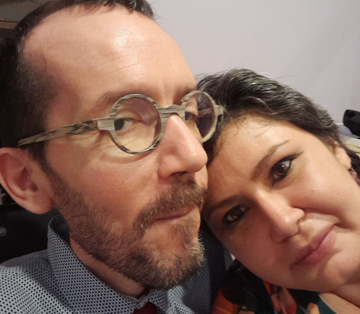 La mujer de Echenique anuncia que se divorcia: 'Ya era hora de pensar ...