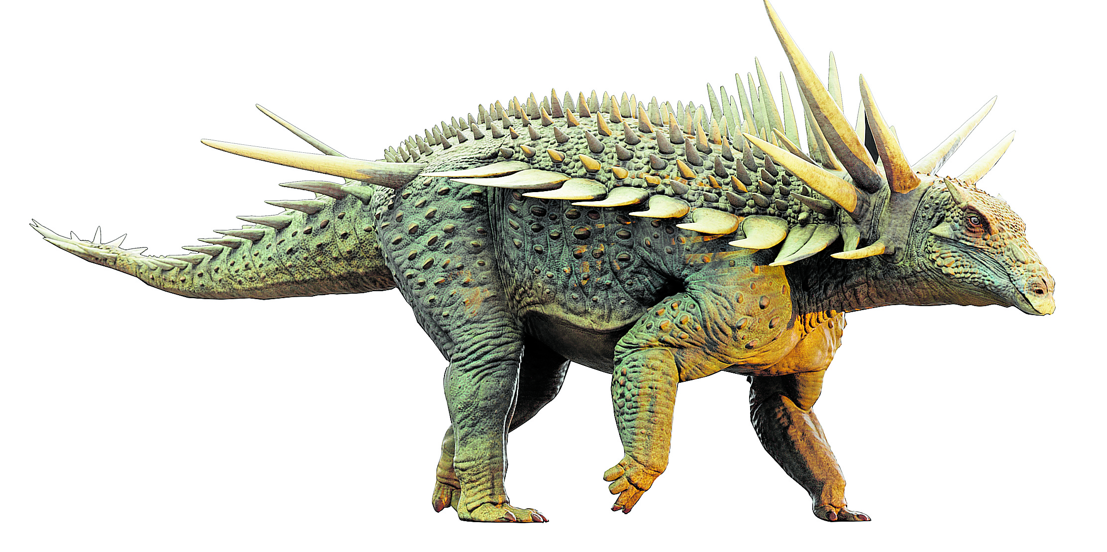 Un dinosaurio blindado para ligar