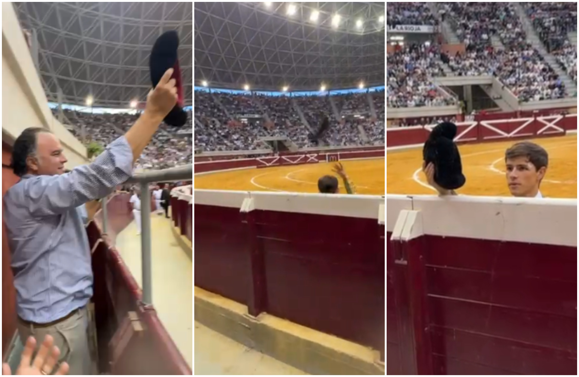 Aarón Palacio brinda un toro a HERALDO DE ARAGÓN en la Feria de Logroño