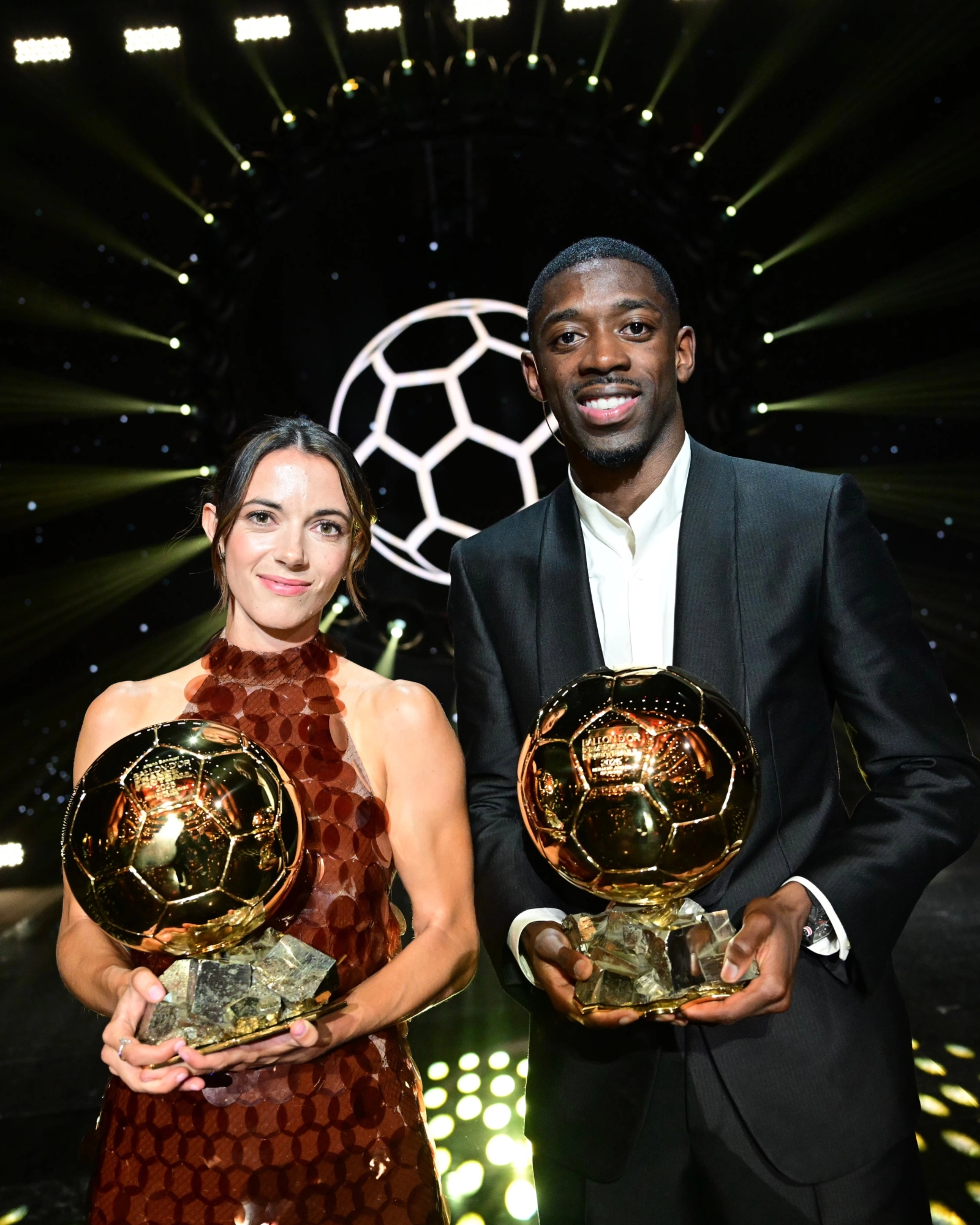 Ousmane Dembelé y Aitana Bonmatí conquistan el Balón de Oro 2025