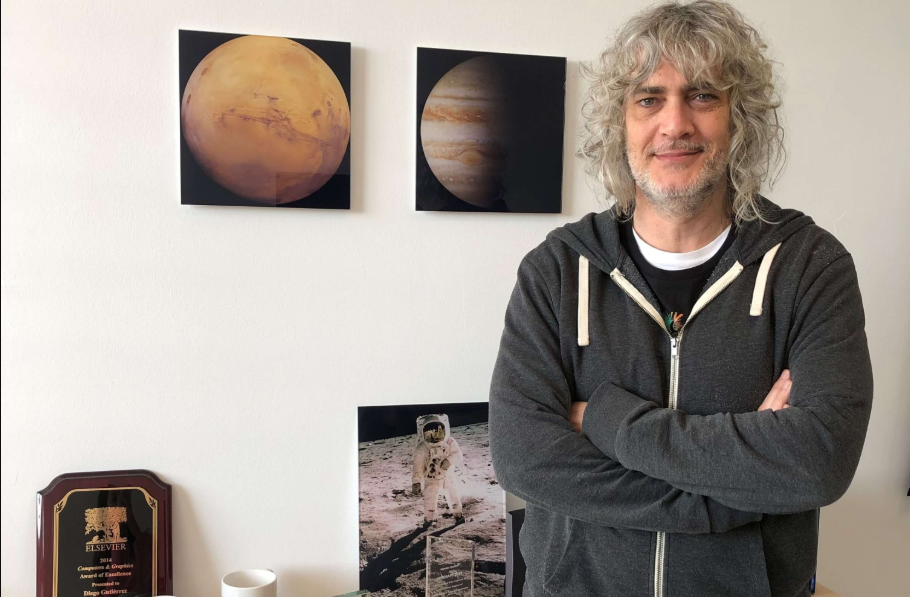 El zaragozano Diego Gutiérrez recibe el premio de la Sociedad Científica Informática de España