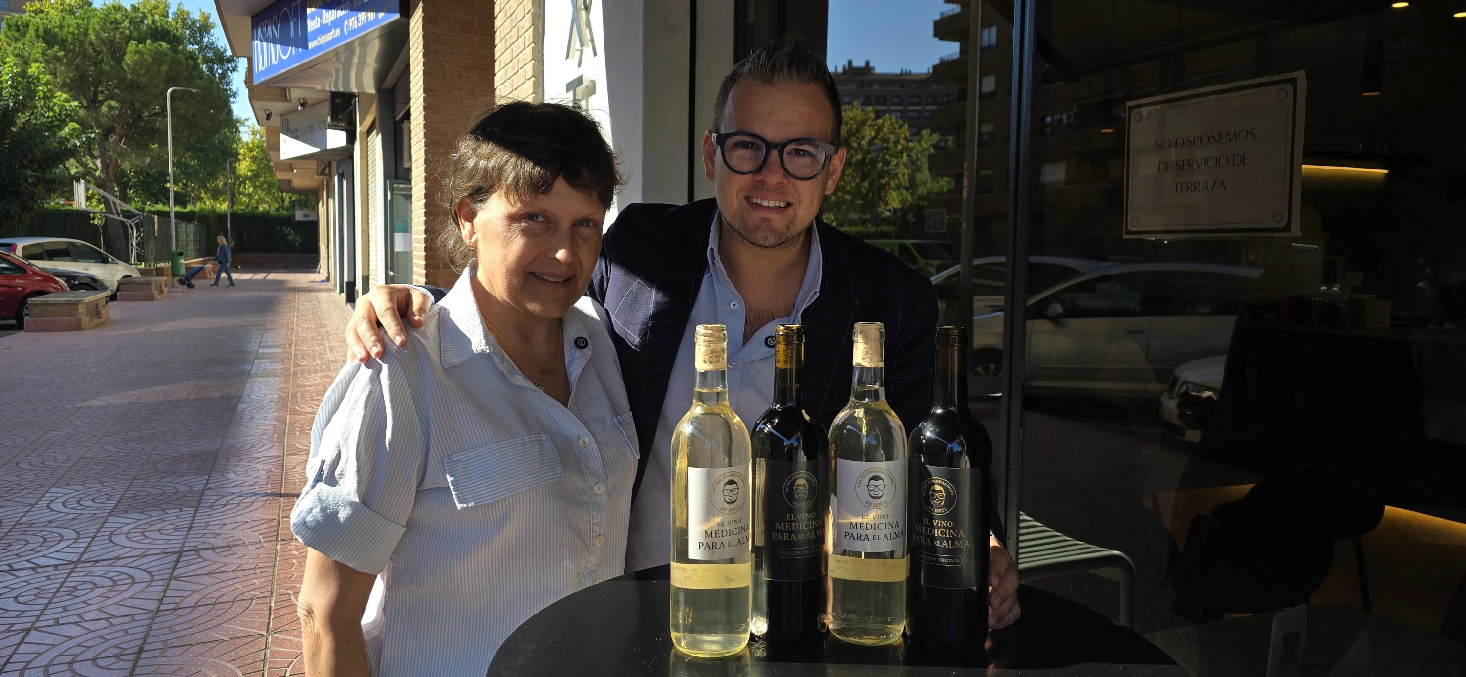 Un zaragozano diseña un vino con alma para luchar contra la metástasis: "Ha habido una persona ...