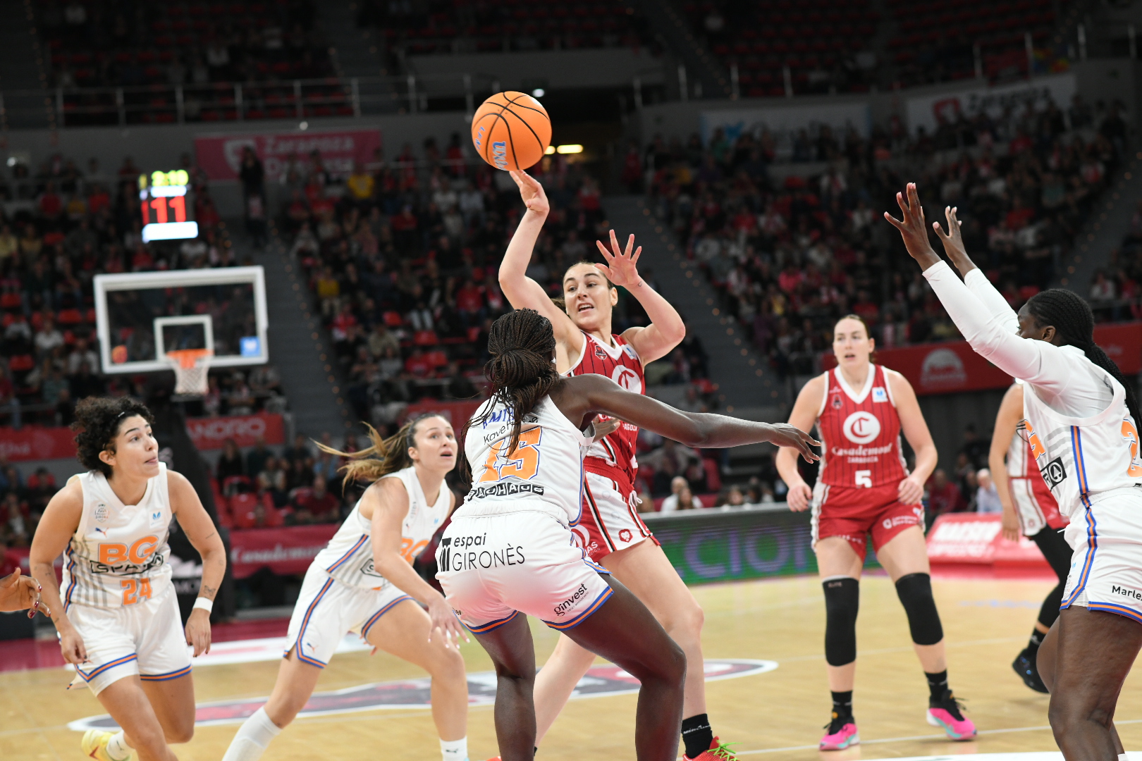 Resumen del partido Casademont Zaragoza-Spar Girona