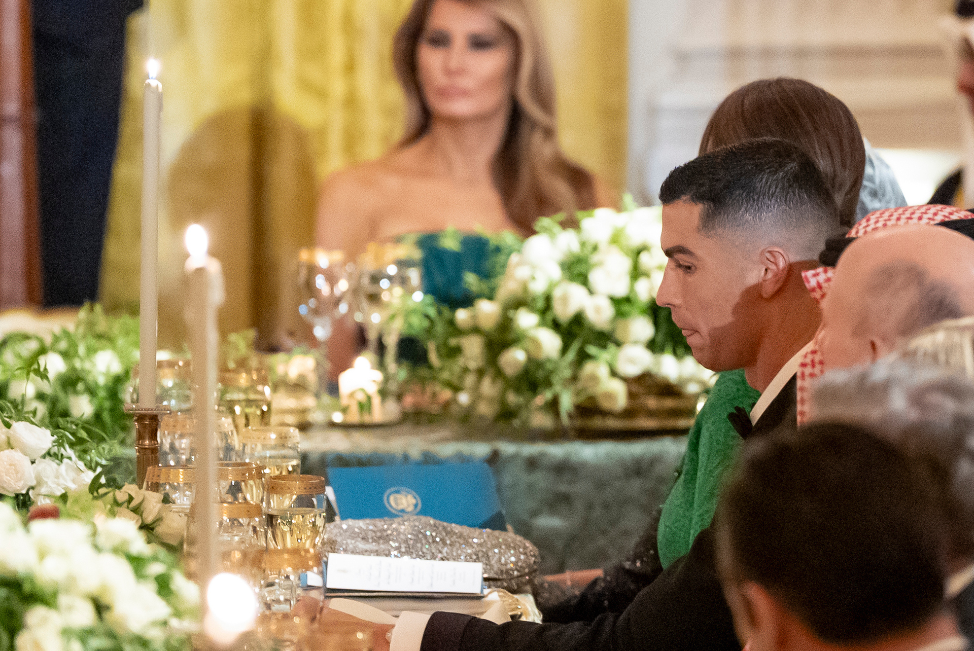 Cristiano Ronaldo cena con Trump en la Casa Blanca: "Mi hijo Barron me ...