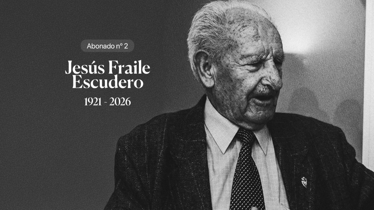 Muere Jesús Fraile, segundo abonado más antiguo del Real Zaragoza